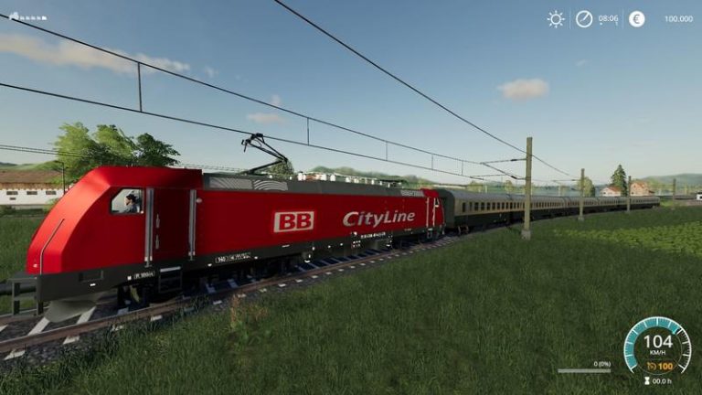 Locomotive 01 v1.1 LS 2019 - Farming Simulator 2025 mod, LS 2025 mod ...