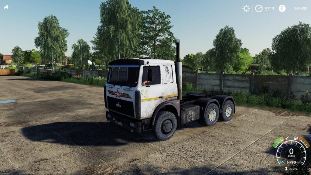 MAZ 6422 v1.0.0.0 FS 2019 - Farming Simulator 2025 mod, LS 2025 mod / FS 25 mod