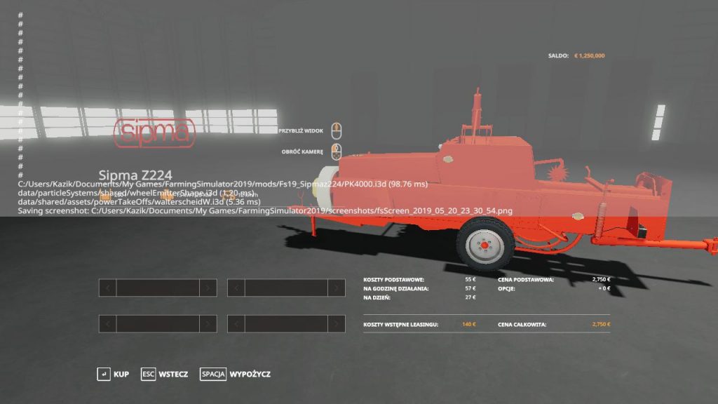 Sipma Z224/1 v1.0.0.0 LS2019 - Farming Simulator 2022 mod, LS 2022 mod ...