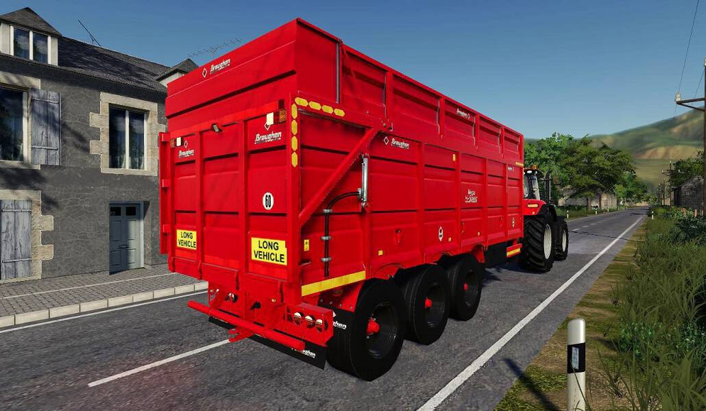 Broughan Tri Axle Trailer V1.0 Mod - Farming Simulator 2025 mod, LS ...