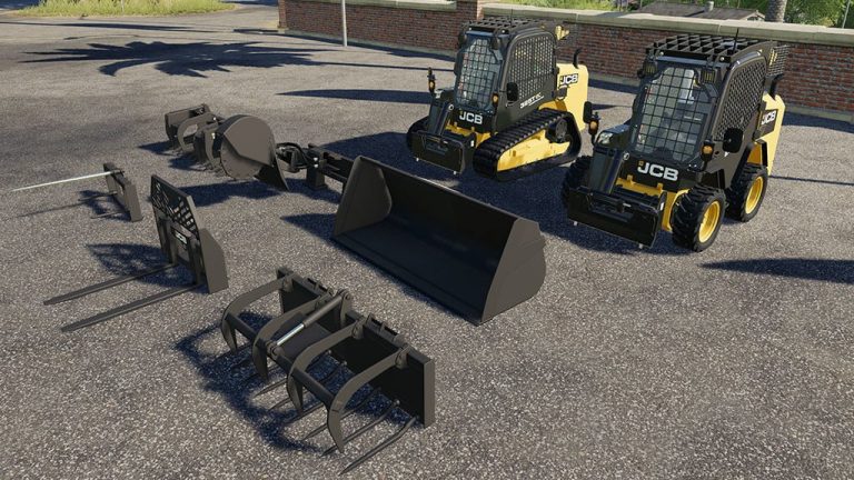 JCB 325 T 1.0.0.1 for FS19 - Farming Simulator 2022 mod, LS 2022 mod ...