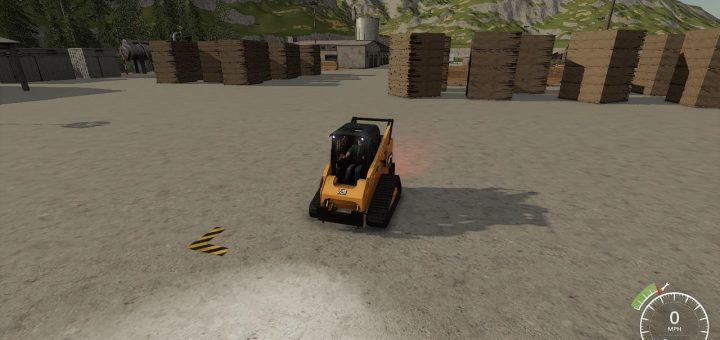 Cat 551 processor v1.1 FS19 - Farming Simulator 2022 mod, LS 2022 mod ...