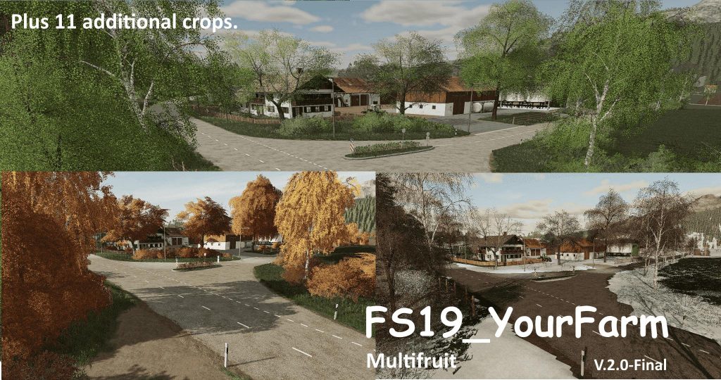 YourFarm v2.0 final Map - Farming Simulator 2025 mod, LS 2025 mod / FS ...
