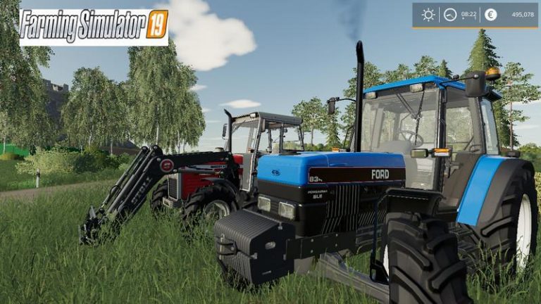 Ford New Holland 8340 for FS 2019 - Farming Simulator 2025 mod, LS 2025 ...