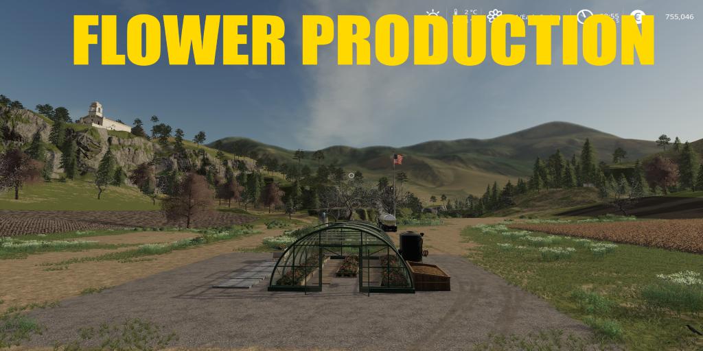 FS19 Flower Production v1.0.0.0 - Farming Simulator 2025 mod, LS 2025 ...