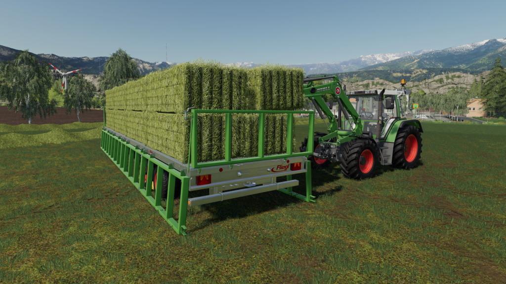 Fliegl Dpw 180 210 Bales Autoload V1 3 0 0 Fs 2019 Farming Simulator