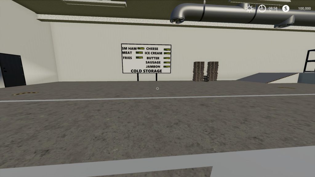FS19 Warehouse Cold Storage v1.0 - Farming Simulator 2025 mod, LS 2025 ...