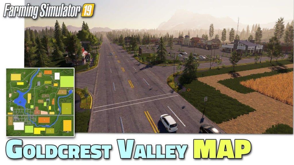 Goldcrest Valley Map v2.01 for FS19 - Farming Simulator 2025 mod, LS ...