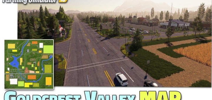 Goldcrest Valley Map Farming Simulator 2017 mods, LS 17 mods | FS 17 / ...