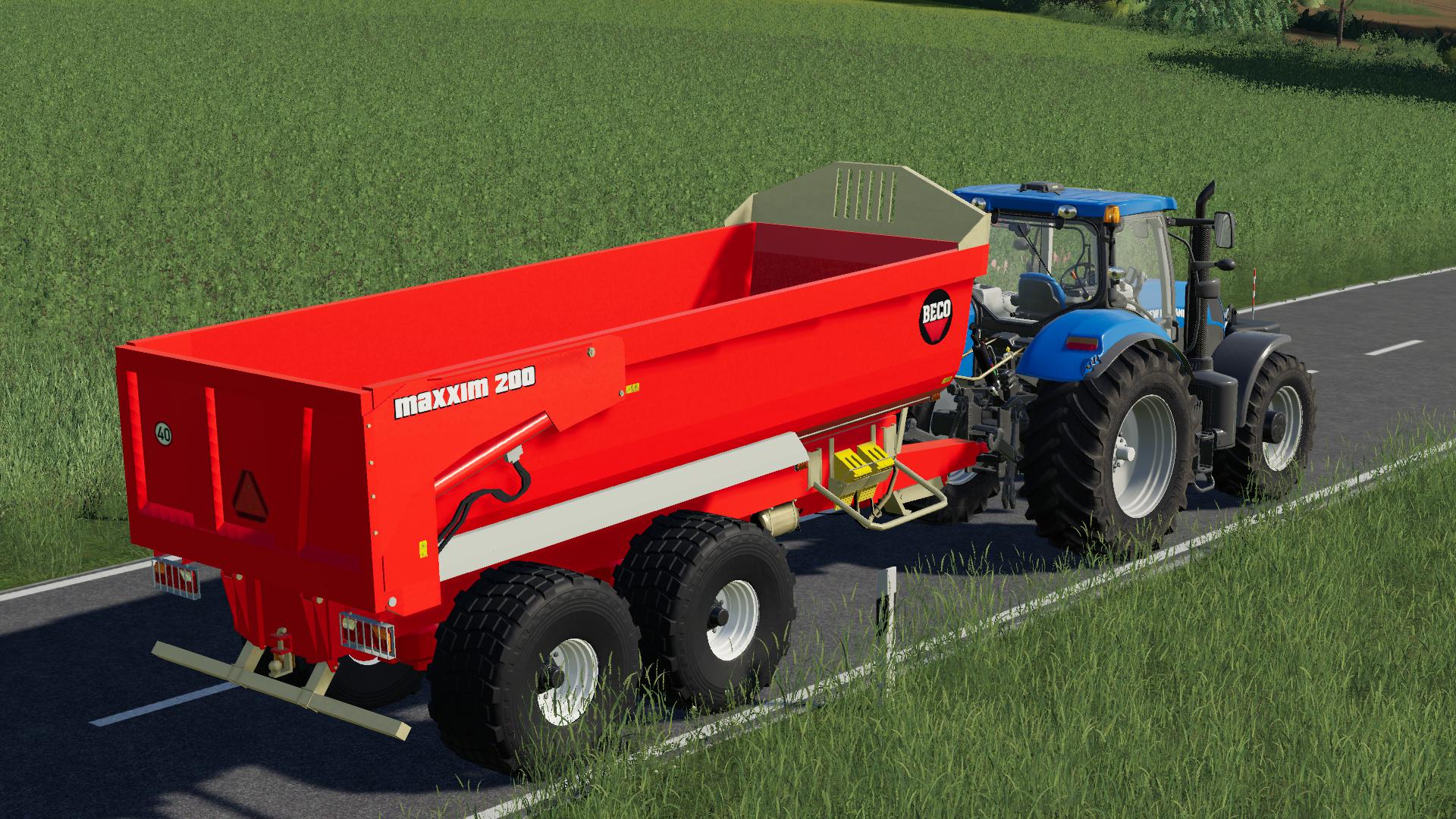 BECO MAXXIM 200 v1.0 for FS 19 - Farming Simulator 2025 mod, LS 2025 mod / FS 25 mod