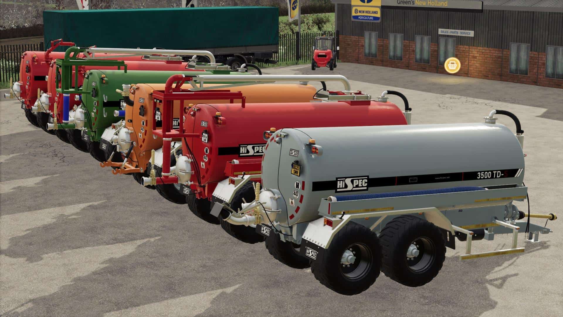 HiSpec 3500TD-S FS19 - Farming Simulator 2025 mod, LS 2025 mod / FS 25 mod