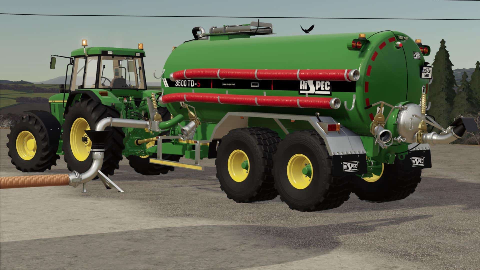 HiSpec 3500TD-S FS19 - Farming Simulator 2025 mod, LS 2025 mod / FS 25 mod