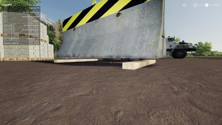 FS19 Dynamic Concrete Road Barrier With Attacher v1.1 - Farming ...