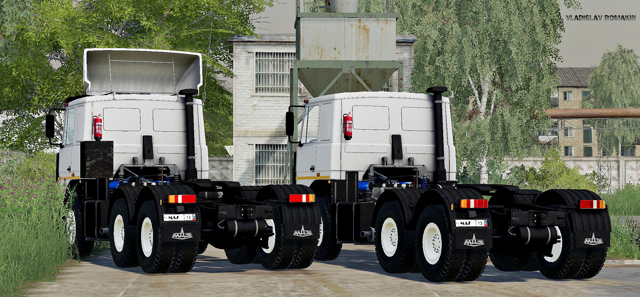 MAZ-6422 Tyagach v1.0.0.0 FS2019 - Farming Simulator 2025 mod, LS 2025 mod / FS 25 mod