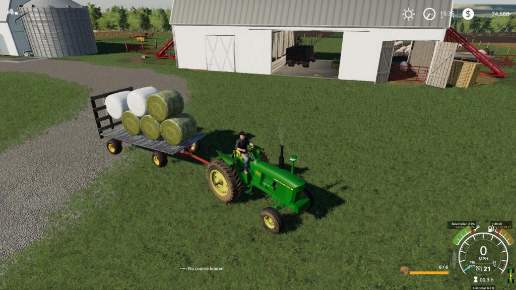 Autoload hay wagon v1.0 for FS 2019 - Farming Simulator 2022 mod, LS ...