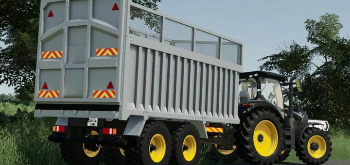 Foot Silage Trailer Farming Simulator 2017 mods, LS 17 mods | FS 17 / ...