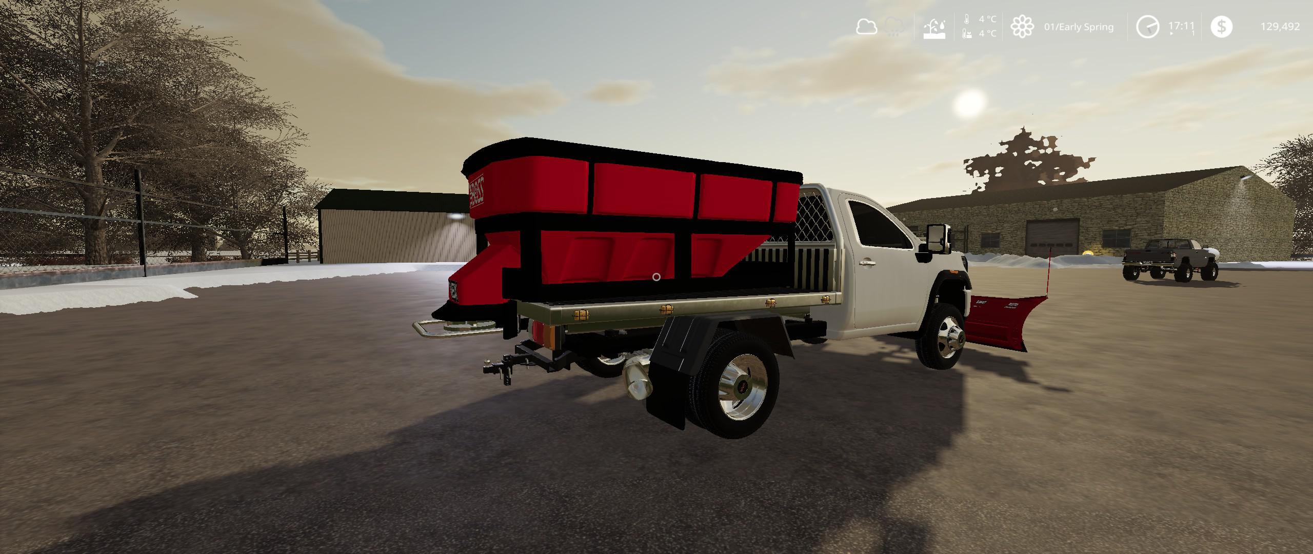 2020 GMC 3500HD Flatbed v1.0 FS19 - Farming Simulator 2025 mod, LS 2025 ...