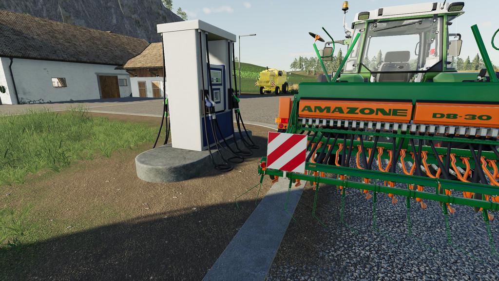 FS19 Gas Station v1.0.0.1 - Farming Simulator 2025 mod, LS 2025 mod ...