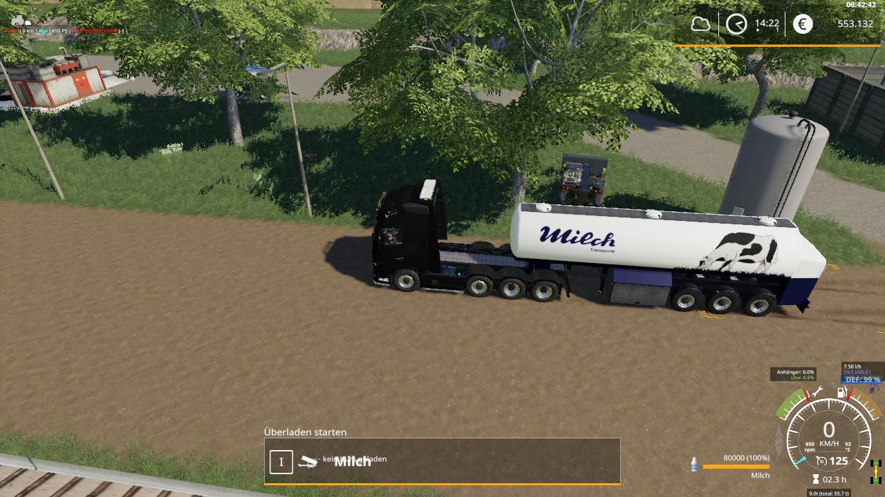 FS19 Milk tank for storing milk v1.0.0.0 - Farming Simulator 2025 mod ...