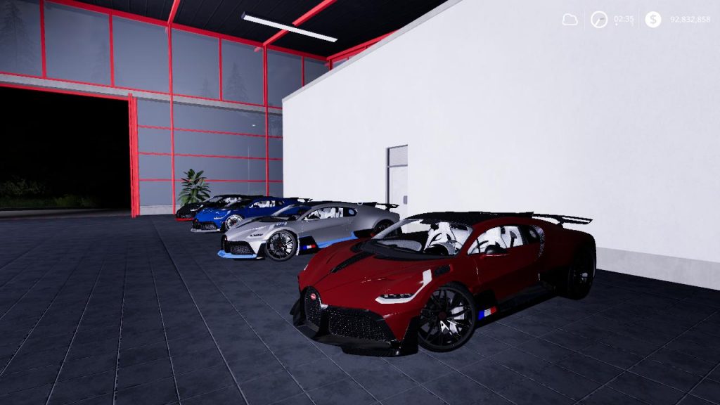 Bugatti Chiron v1.0.0.0 for FS 2019 - Farming Simulator 2025 mod, LS ...