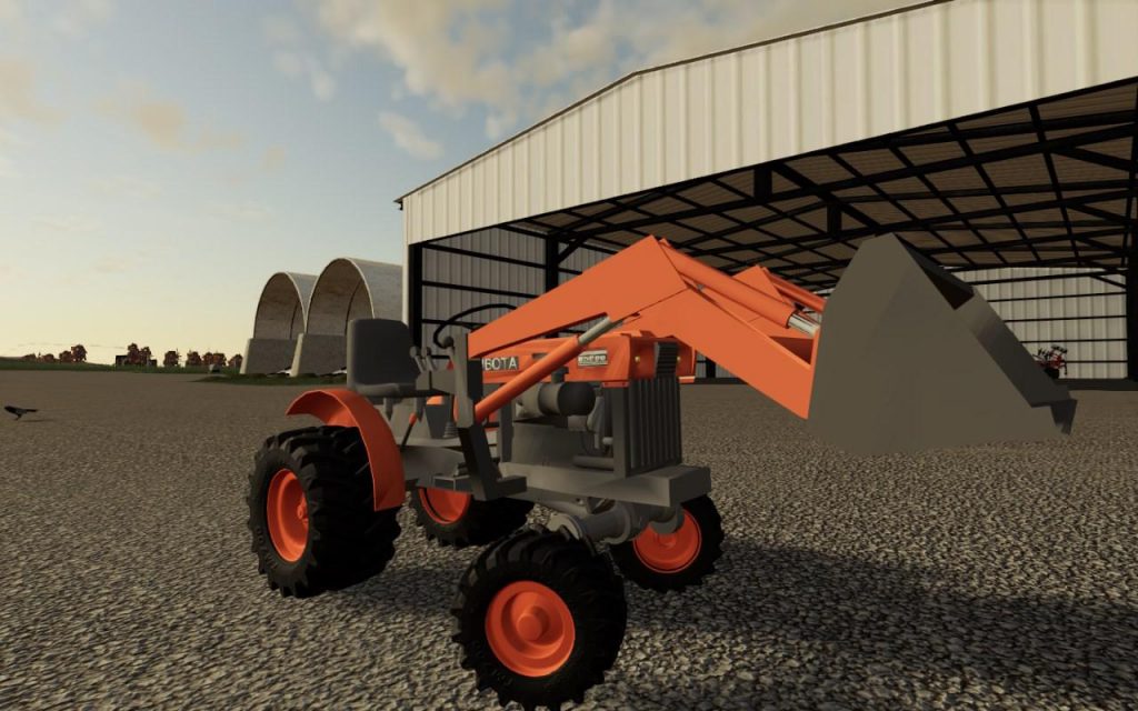 Kubota mini tractor v1.1 LS 2019 - Farming Simulator 2025 mod, LS 2025 ...