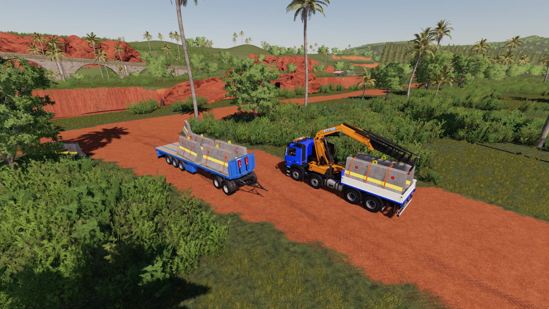 Volvo FMX 8x4 Crane Truck v1.1 FS 19 - Farming Simulator 2025 mod, LS ...