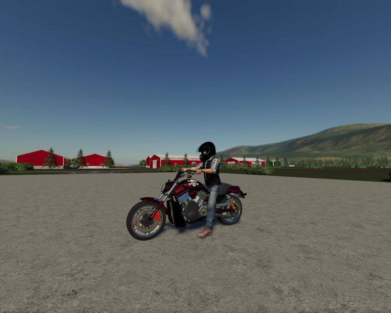 Motorcycle v1.0.0.0 FS 19 - Farming Simulator 2025 mod, LS 2025 mod ...