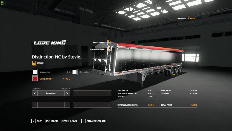 Fenton Higher Capacity Trailers v1.0.0.0 LS 2019 - Farming Simulator ...