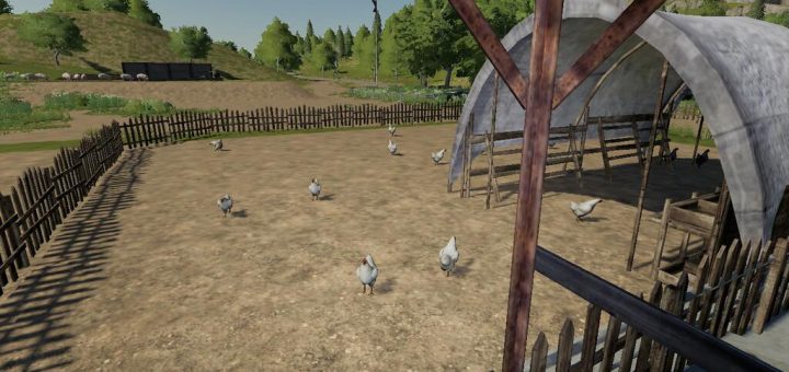 FS19 Chicken Coop Open v1.0.0.0 - Farming Simulator 2022 mod, LS 2022 ...