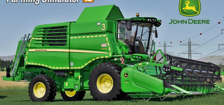 John Deere 9650 v2.0 Combine - Farming Simulator 2022 mod, LS 2022 mod ...