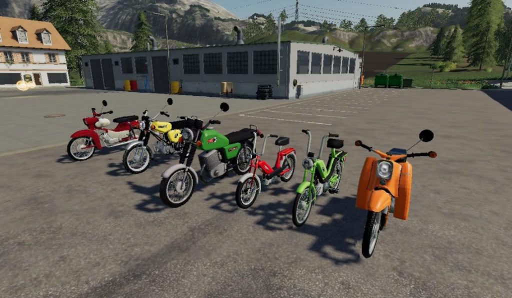 Motorcycle Pack v1.0.0.0 FS19 - Farming Simulator 2025 mod, LS 2025 mod ...