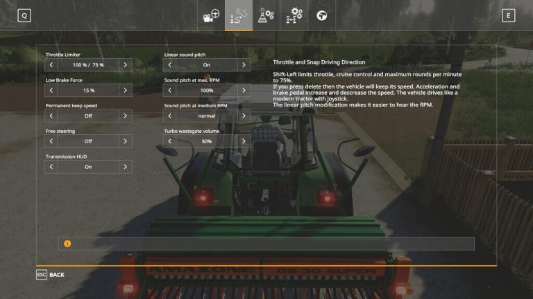 FS19 Vehicle Control Addon v1.1.1.0 - Farming Simulator 2025 mod, LS ...