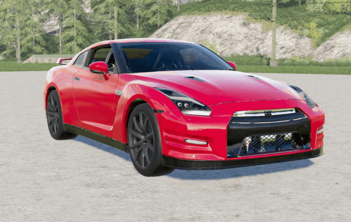 Nissan GT-R (R35) 2015 LS 2019 - Farming Simulator 2025 mod, LS 2025 ...