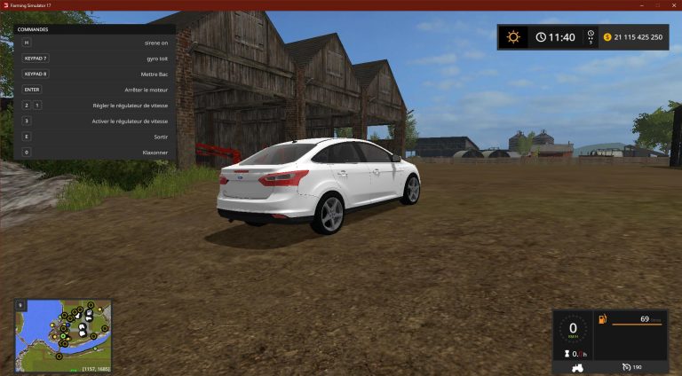 Ford focus 2014 v1.0.0.0 FS17 - Farming Simulator 2025 mod, LS 2025 mod ...