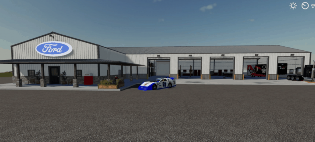 FS19 Ford Racing Garage - Farming Simulator 2025 mod, LS 2025 mod / FS ...