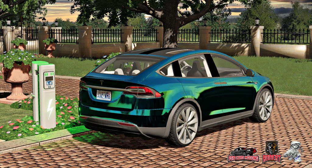 Tesla Model X 2017 v1.0 FS 19 - Farming Simulator 2022 mod, LS 2022 mod ...