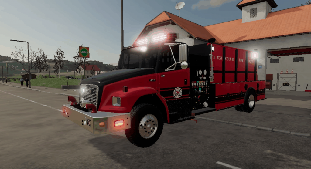 American Fire Truck v3.0 LS 19 - Farming Simulator 2025 mod, LS 2025 ...
