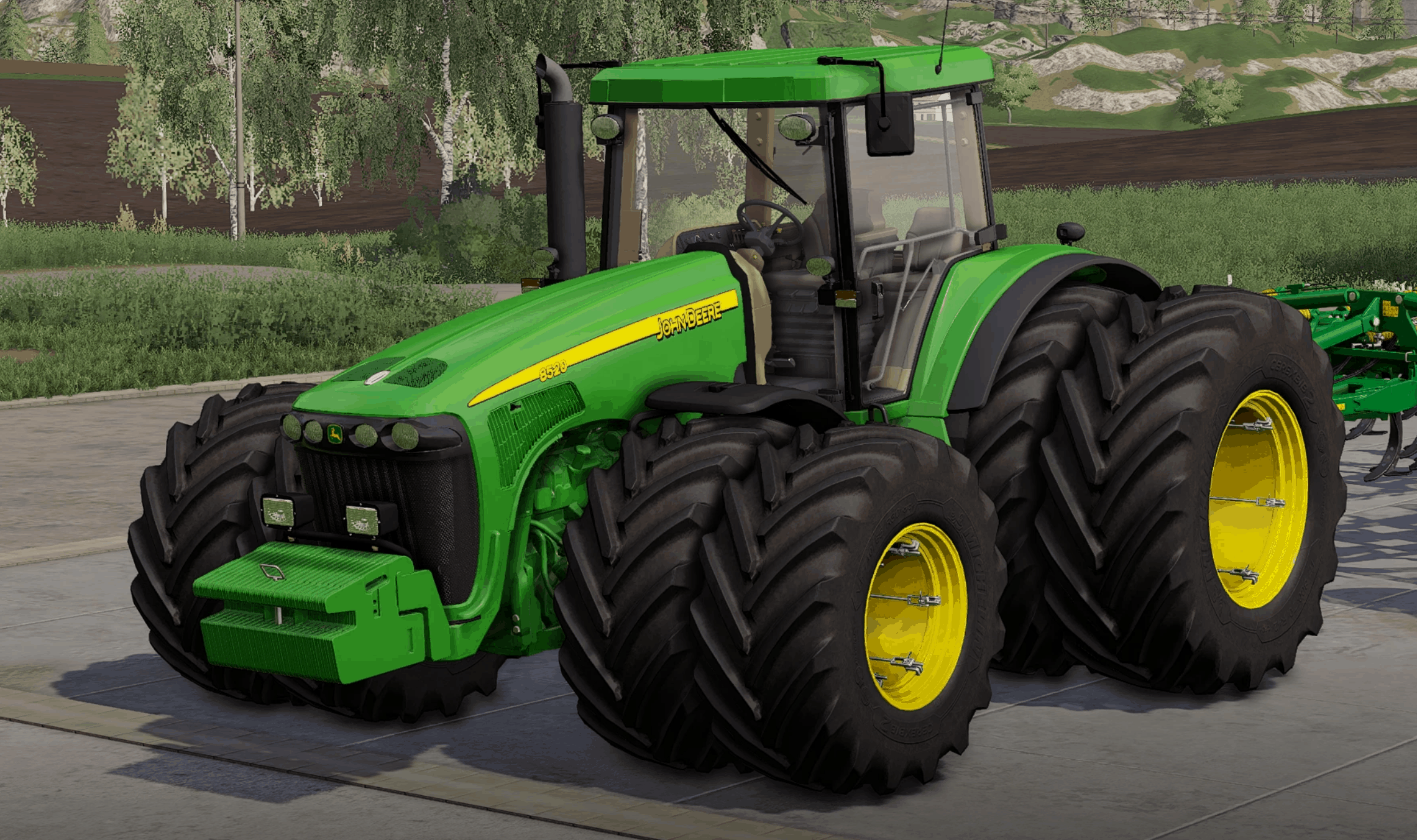 John Deere 8020 Series v1.0.0.0 LS19 - Farming Simulator 2025 mod, LS ...