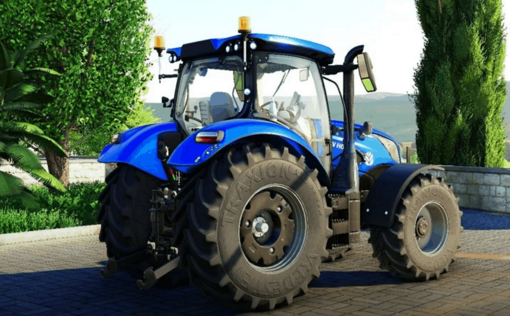 New Holland T6 Series EDIT v1.0 Mod - Farming Simulator 2025 mod, LS 2025 mod / FS 25 mod