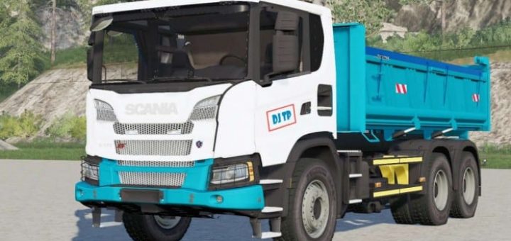 Scania G 370 XT 8×8 tipper 2017 FS 19 - Farming Simulator 2022 mod, LS ...