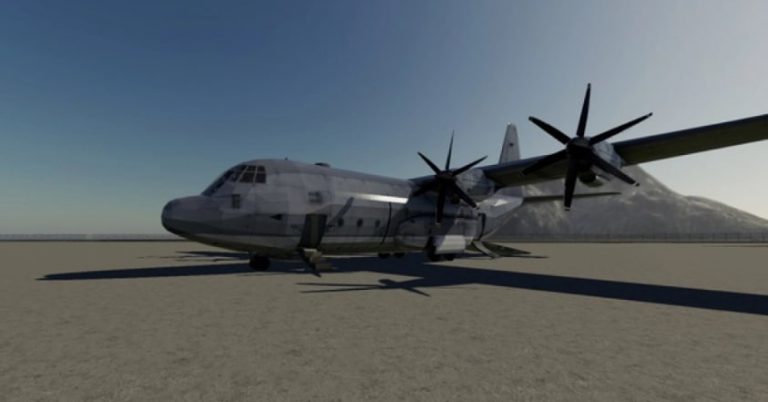 C130 plane for LS19 - Farming Simulator 2025 mod, LS 2025 mod / FS 25 mod