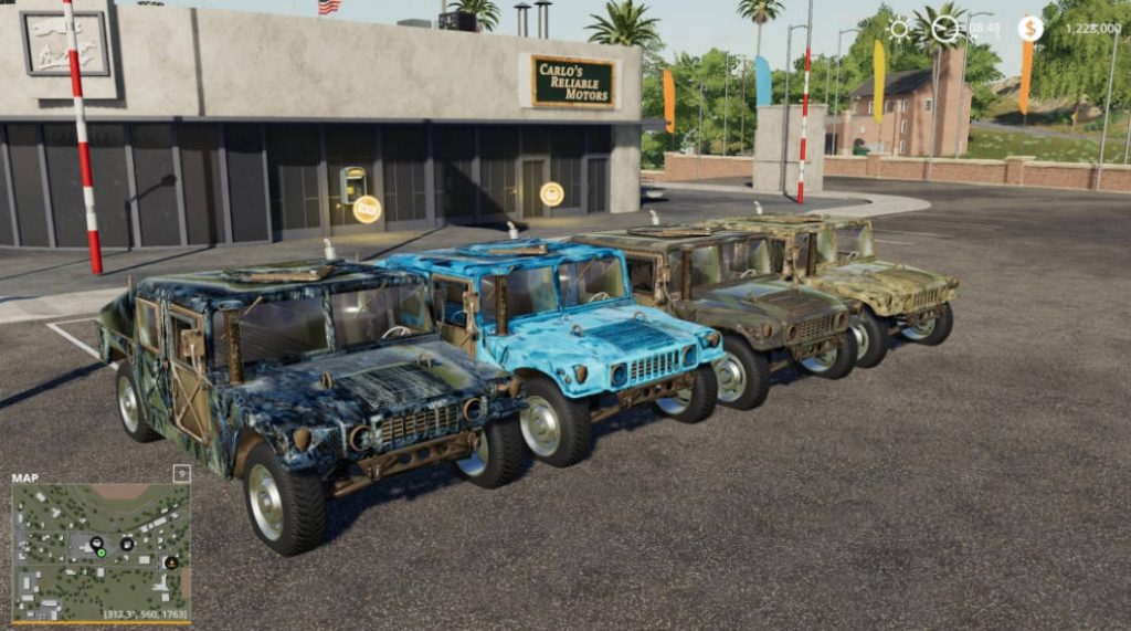 HUMVEE Car - Farming Simulator 2025 mod, LS 2025 mod / FS 25 mod