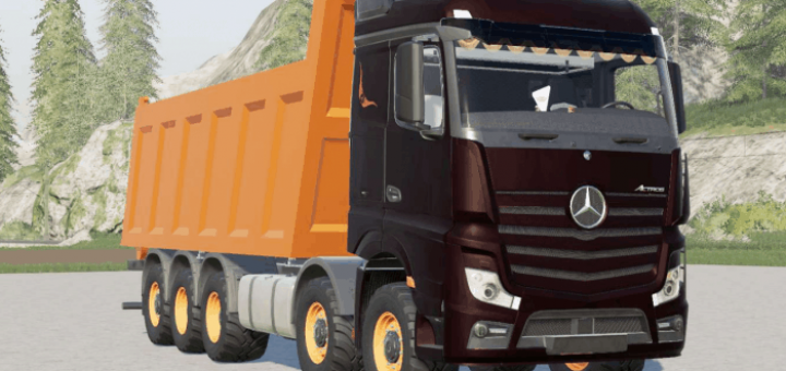 MAN TGS Absetzkipper for FS 2019 - Farming Simulator 2022 mod, LS 2022 ...