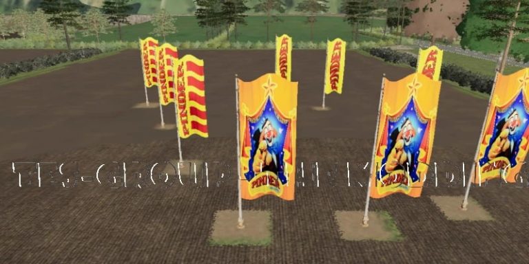 FS19 PINDER FLAGS v2.0 - Farming Simulator 2025 mod, LS 2025 mod / FS ...