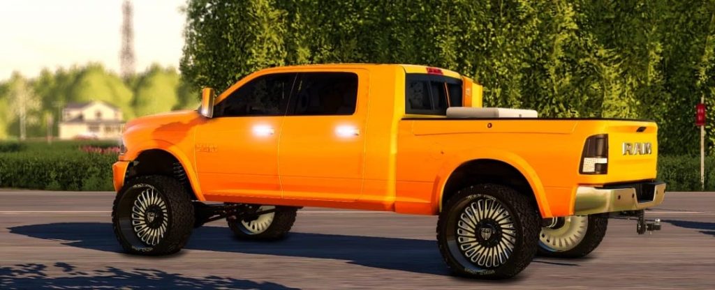 2018 Dodge Ram 2500 Custom v1.0 Mod - Farming Simulator 2025 mod, LS ...
