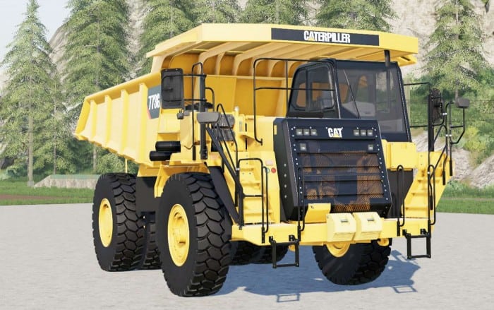 Caterpillar 773G 4×4 for FS 2019 - Farming Simulator 2025 mod, LS 2025 mod / FS 25 mod