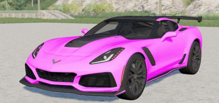 Chevrolet Corvette Z06 (C6) 2006 FS 19 - Farming Simulator 2022 mod, LS ...