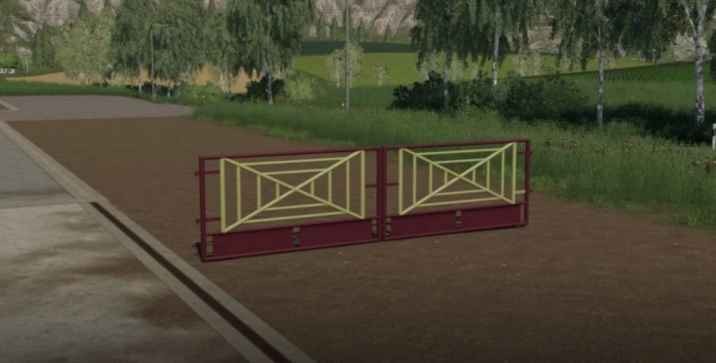 FS19 Gate v1.0.0.0 - Farming Simulator 2025 mod, LS 2025 mod / FS 25 mod