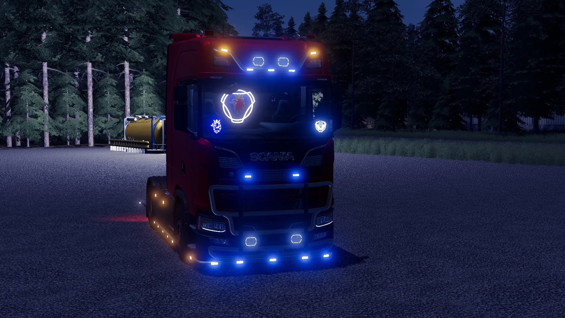 FS19 PREFAB SCANIA ILLUMINATED DECO v1.0 - Farming Simulator 2025 mod ...