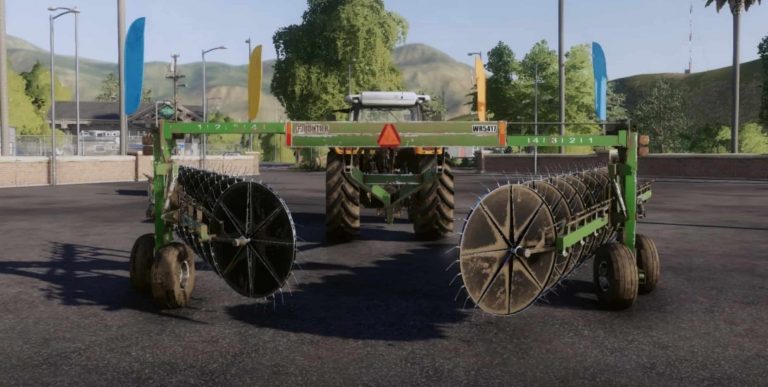HS/Frontier Hay Rake v1.0.0.0 FS19 - Farming Simulator 2025 mod, LS ...